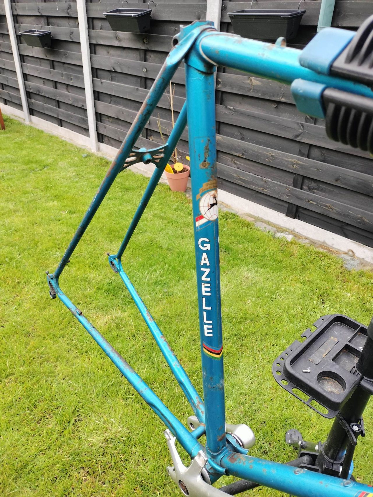 Fietsframe in de kijker: Gazelle Champion Mondial A frame | Vintagefiets