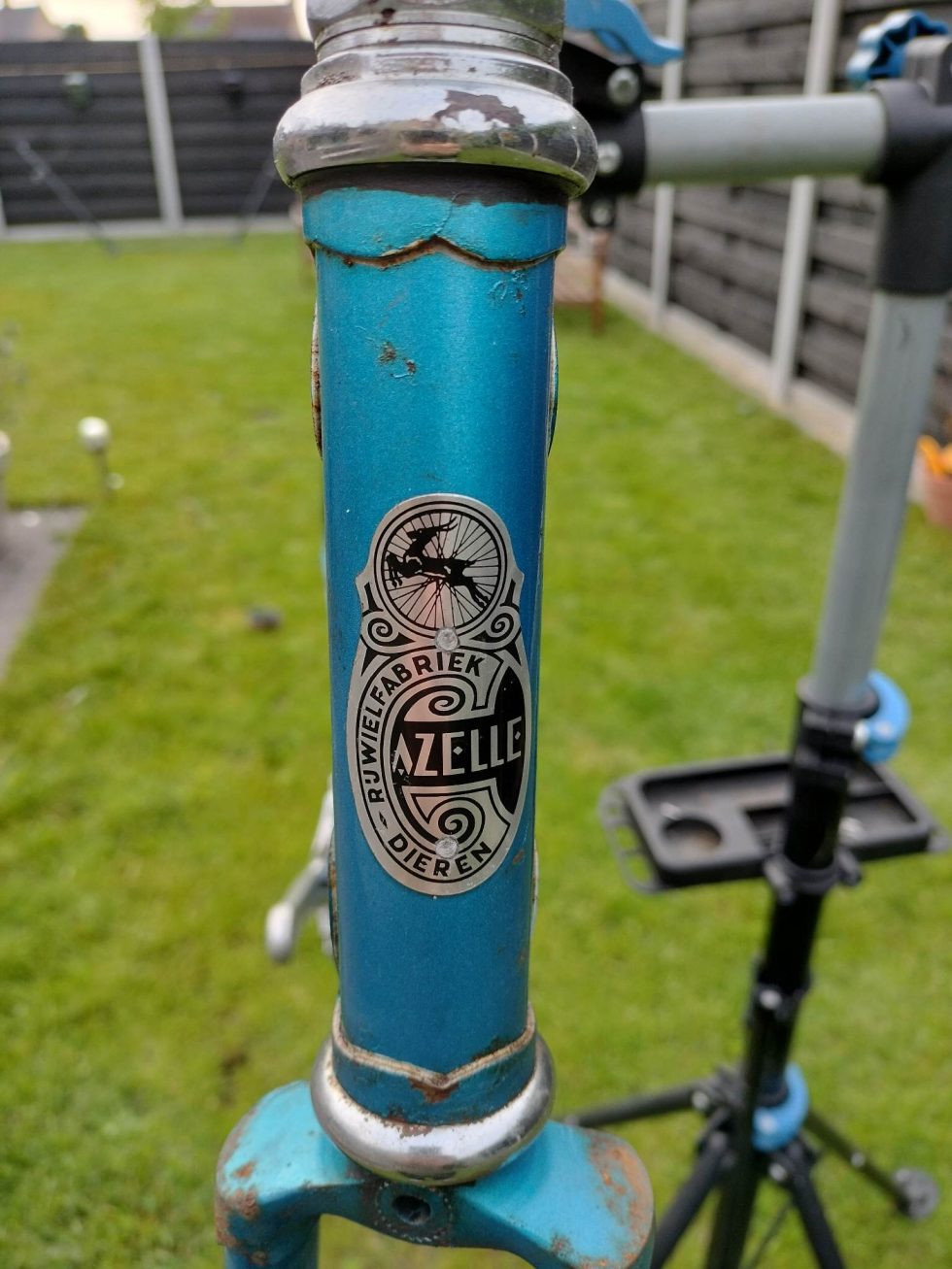 Fietsframe in de kijker: Gazelle Champion Mondial A frame | Vintagefiets